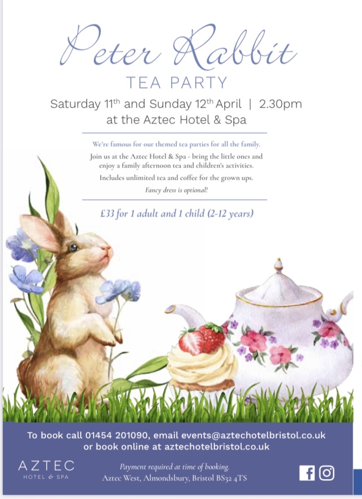 Peter Rabbit Tea Party - Bradley Stoke Matters